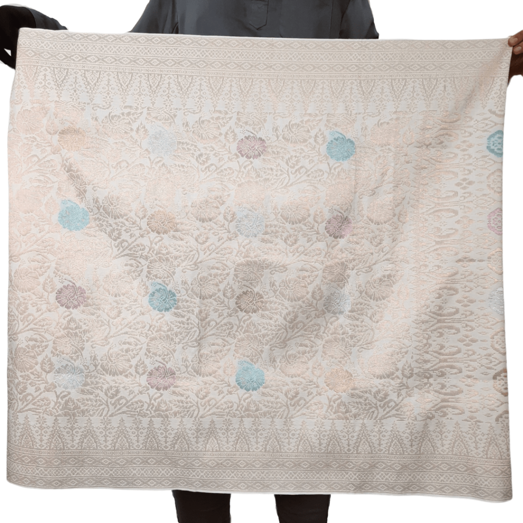 Raikan Cinta 788 - Putih Bunga Rose Gold - FAQI