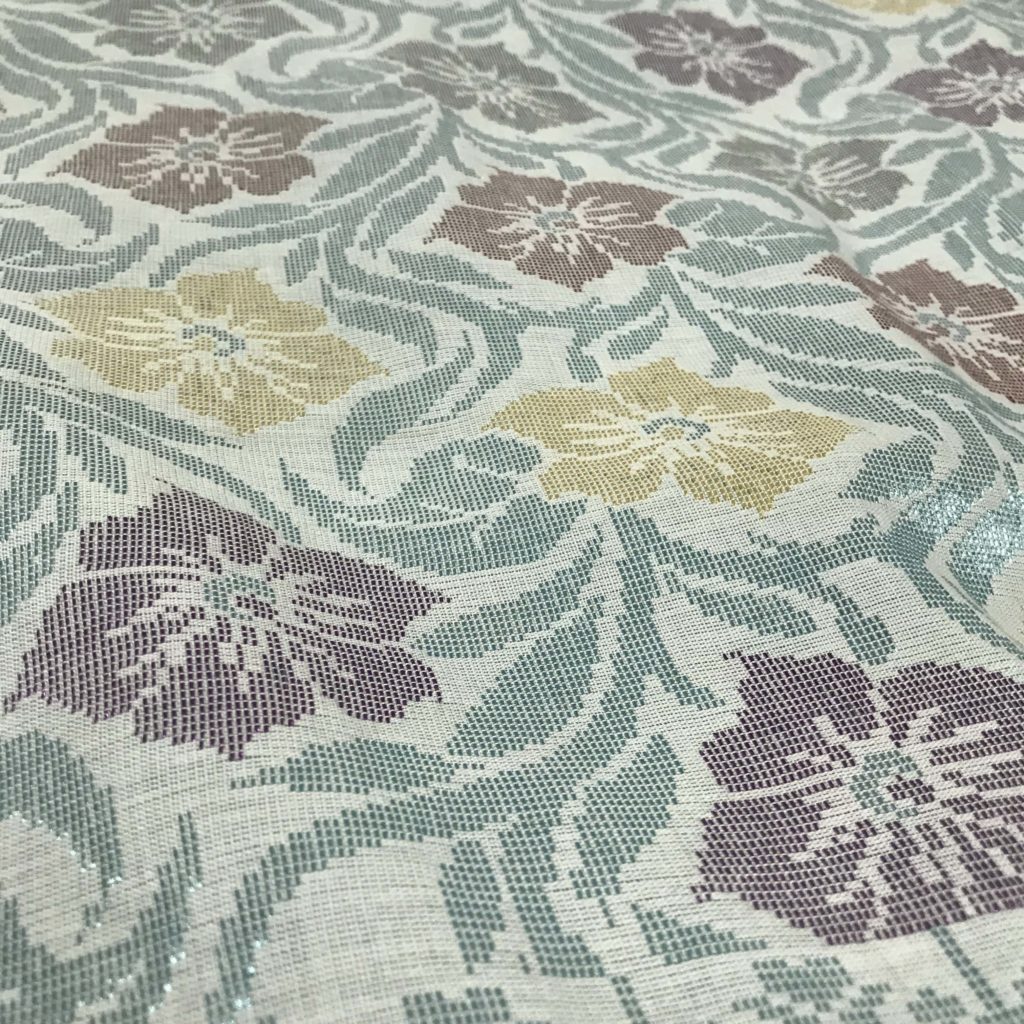 Raikan Cinta 797 - Putih Baby Blue Bunga - FAQI