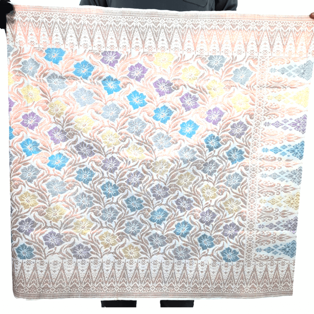 Raikan Cinta 820 - Putih Rose Gold Bunga - FAQI